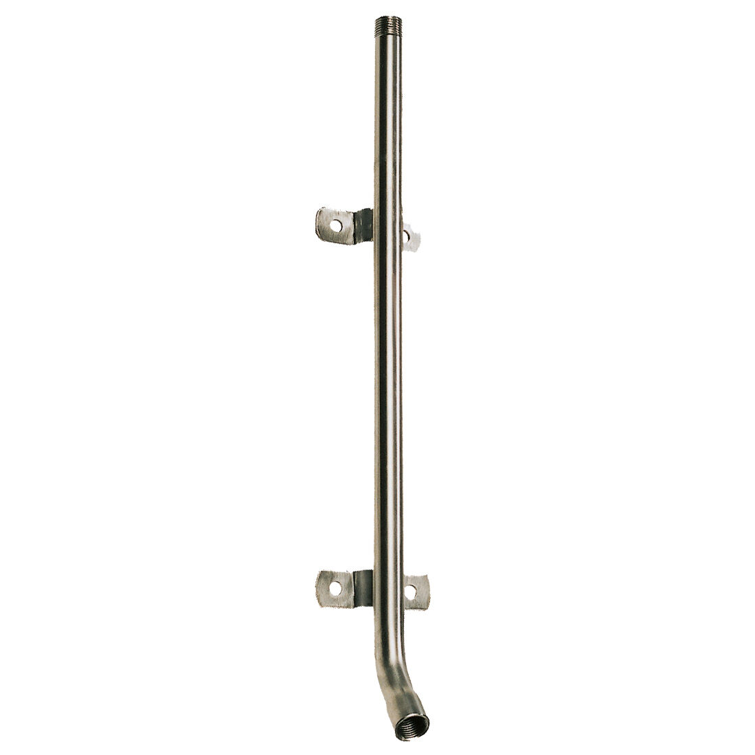 Edelstahl-Anschlussrohr mit 1 Abgang 75 cm 12,00