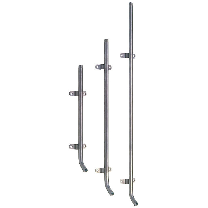 Edelstahl-Anschlussrohr mit 1 Abgang 75 cm 12,00